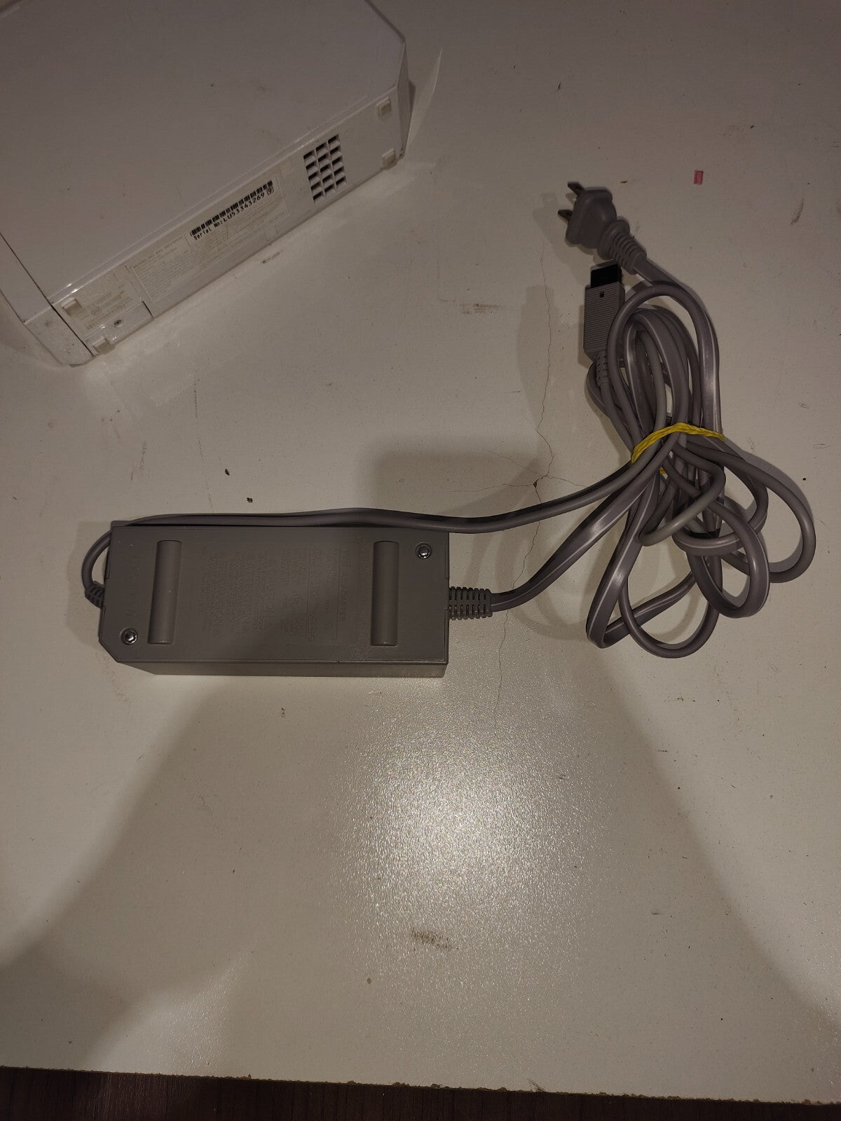 Nintendo Wii White Replacement Console RVL-001 With Power Cable - Test ...