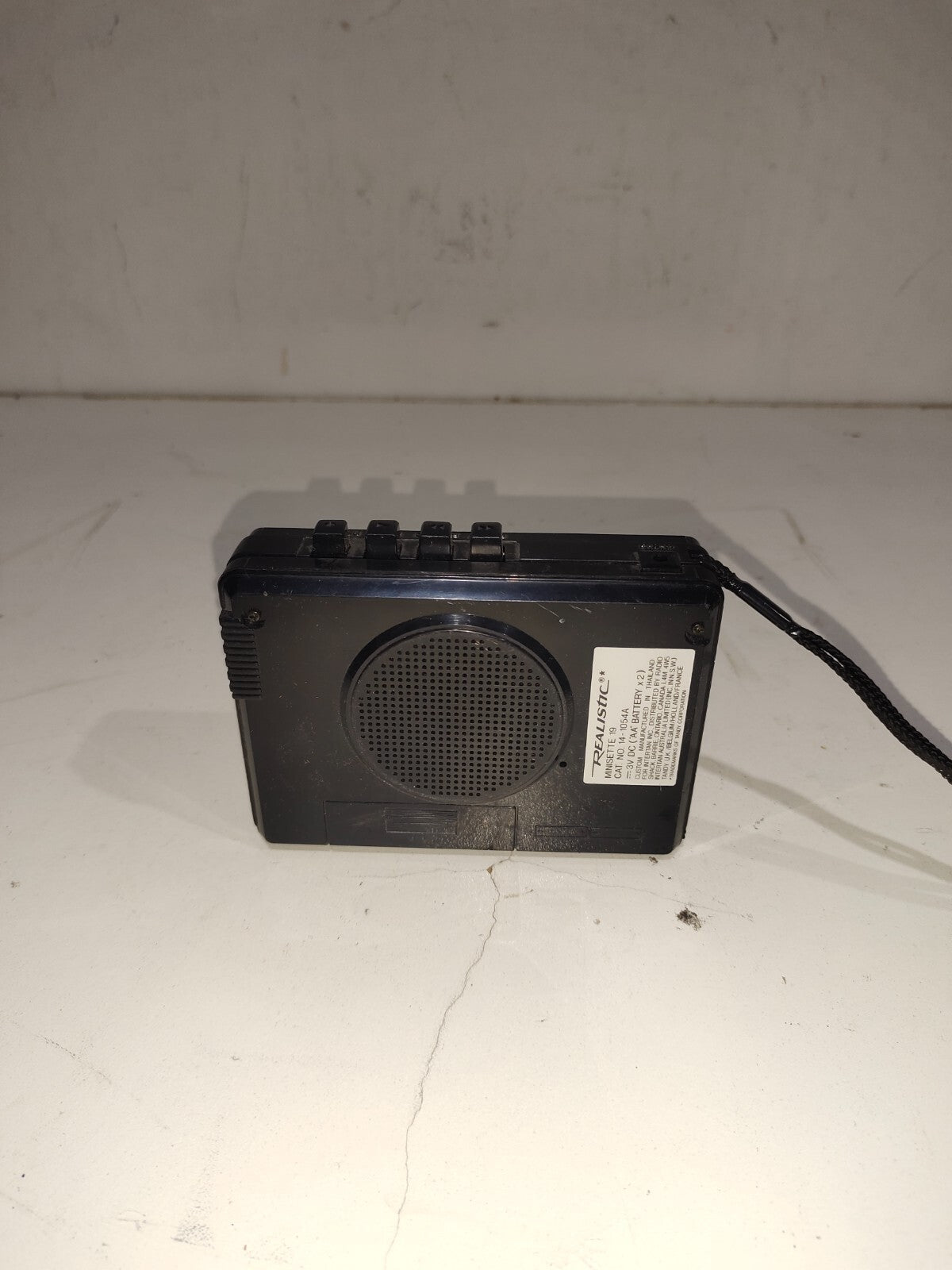 Vintage 1990s Realistic Minisette-19 Tape Player Recorder Walkman Cass ...