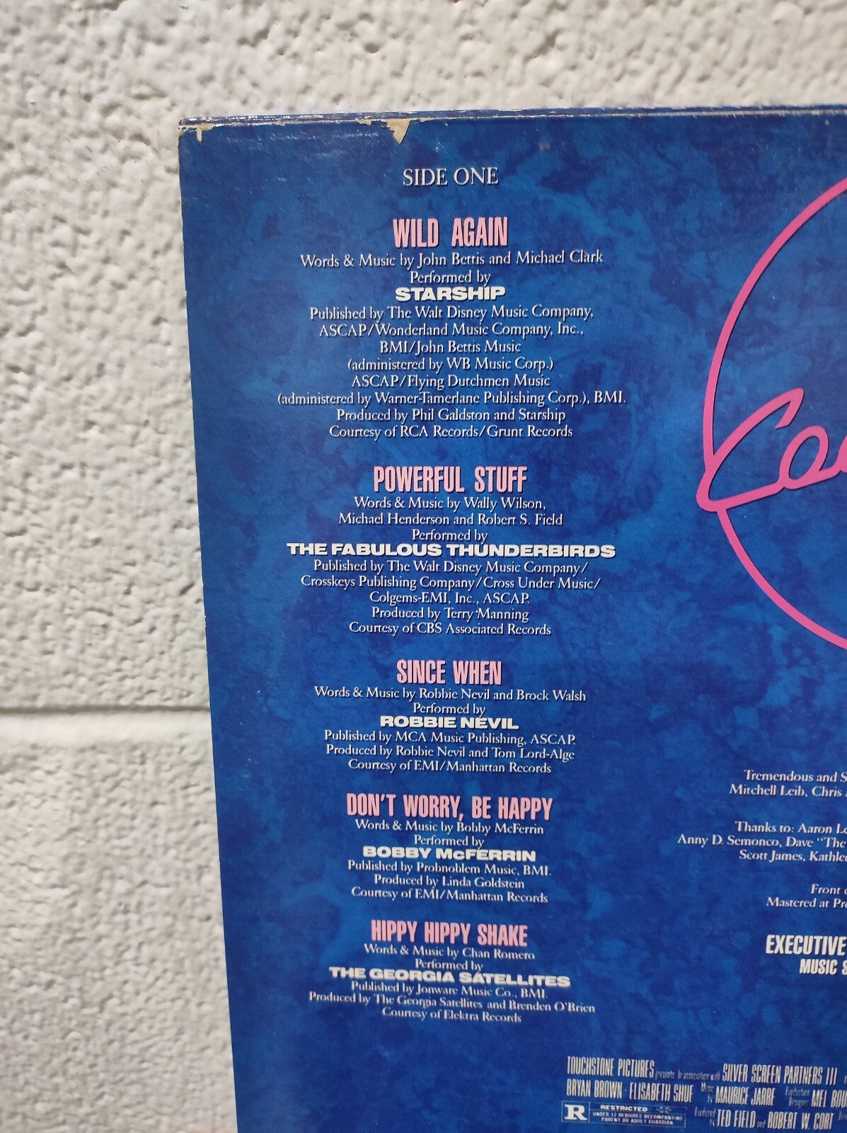 VARIOUS ARTISTS - COCKTAIL SOUNDTRACK - ELEKTRA RECORDS YEAR 1988 ...