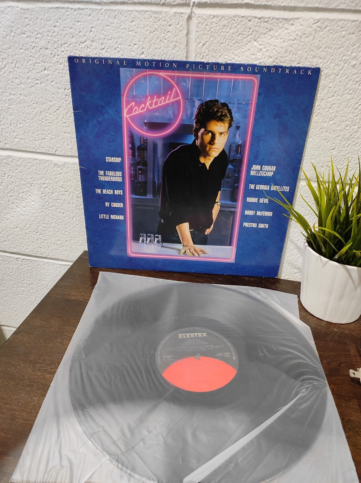 VARIOUS ARTISTS - COCKTAIL SOUNDTRACK - ELEKTRA RECORDS YEAR 1988 ...