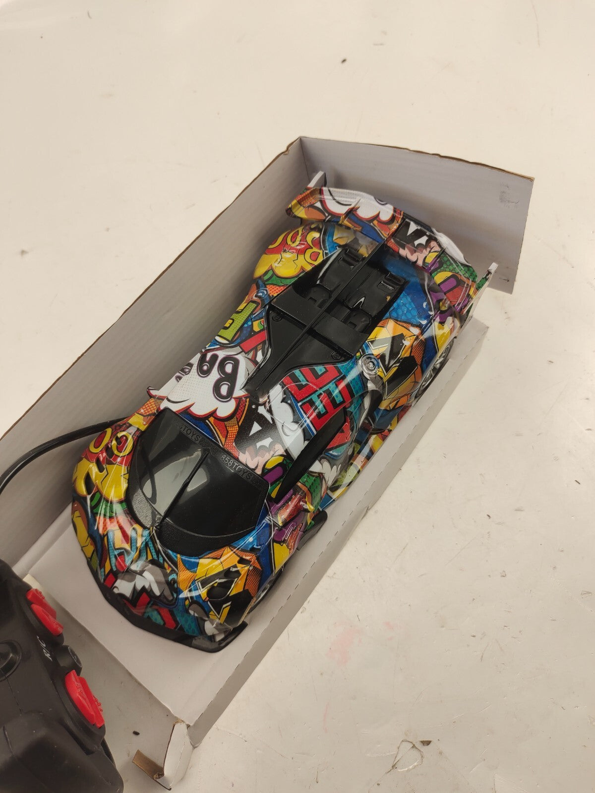 Multi- Color Graffiti Models Car Unborn Collectible RC Car - Bugatti ...