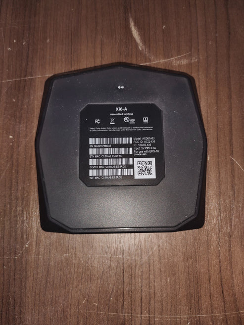 XFINITY Xi6-A Model AX061AEI 4K Streaming TV Box – Rebound Centre