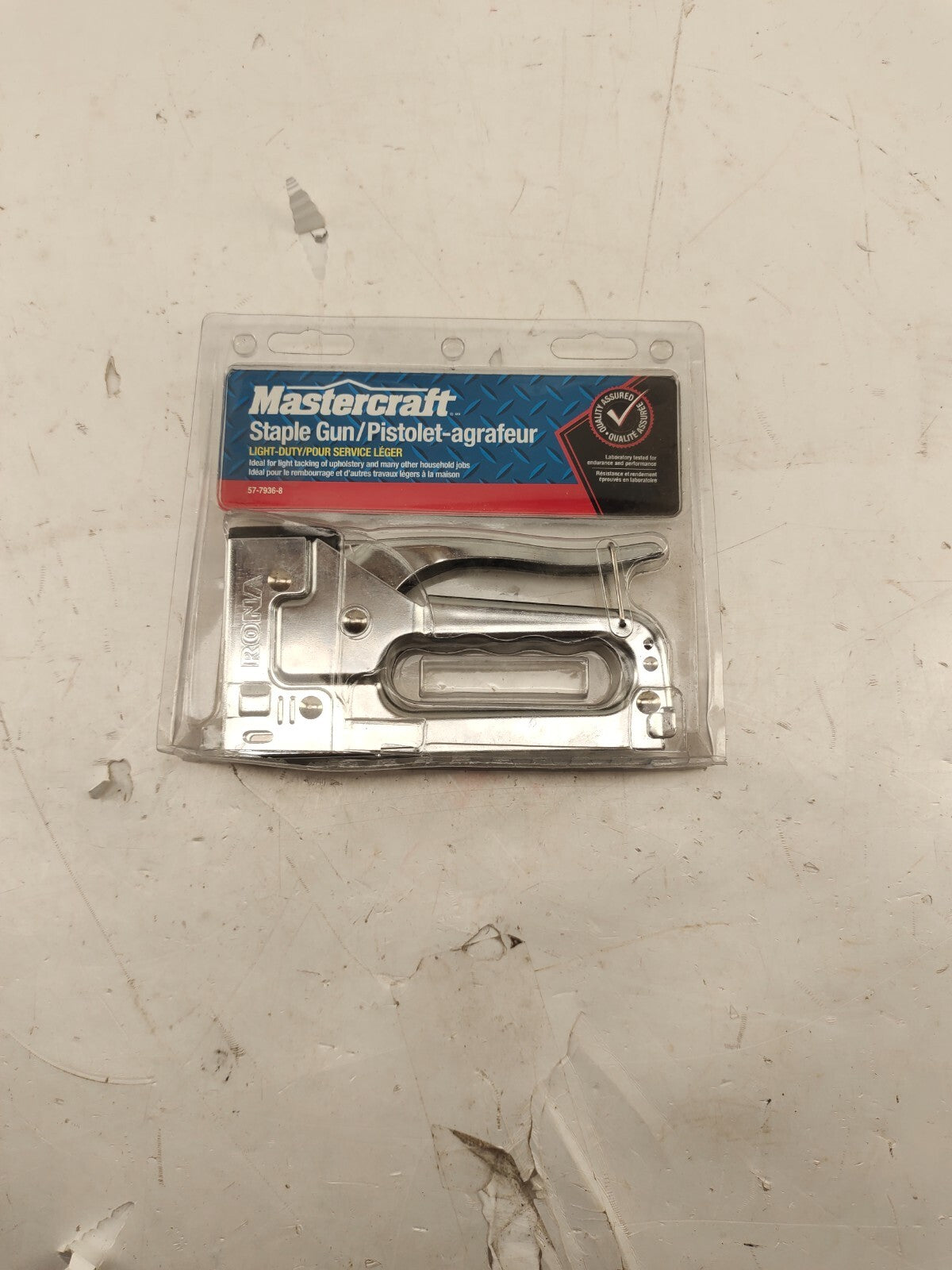 Mastercraft Staple Gun Light Duty - New – Rebound Centre