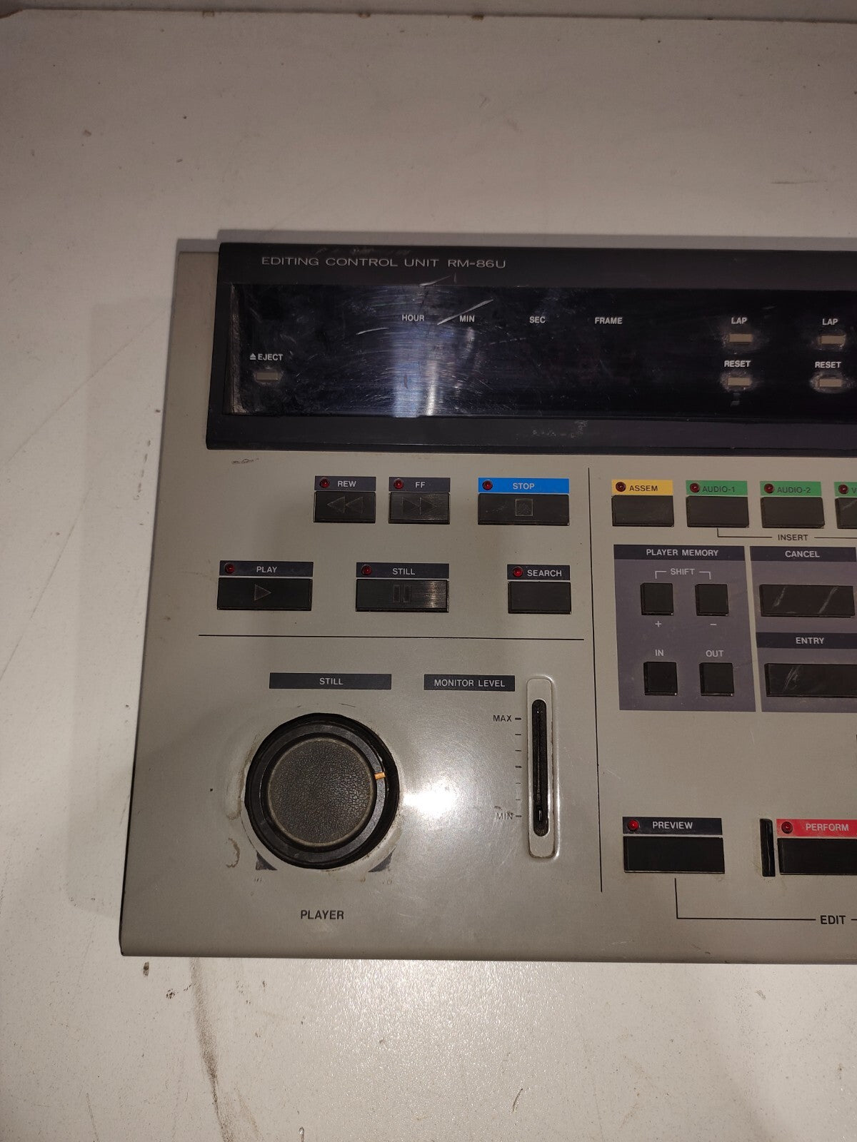JVC Model RM-86U Professional Video Editing Control Unit – Rebound Centre