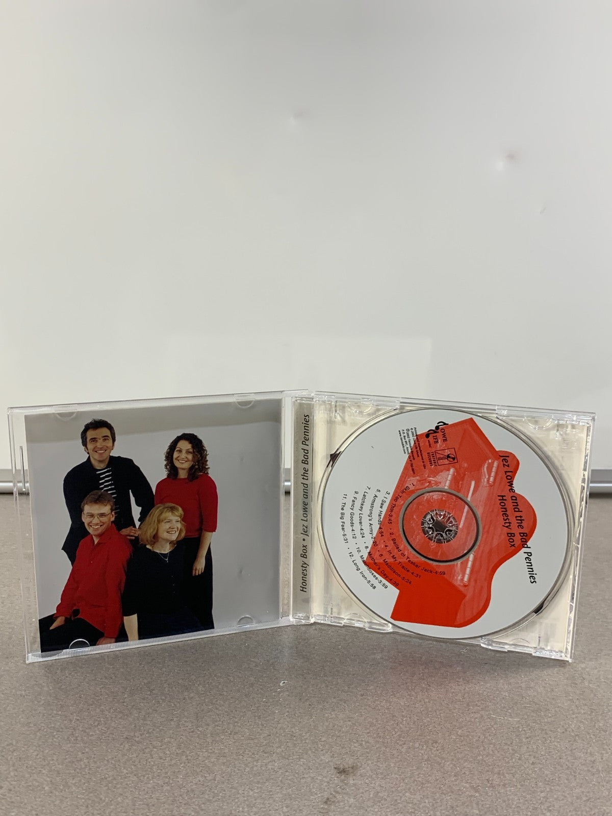 Jez Lowe & The Bad Pennies - Honesty Box (CD) – Rebound Centre