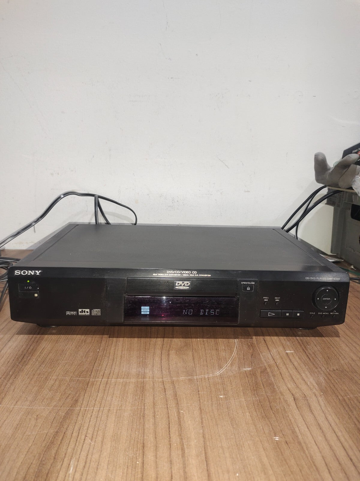 Sony DVP-S330 DVD/CD/ Video CD Player Single Disc – Rebound Centre