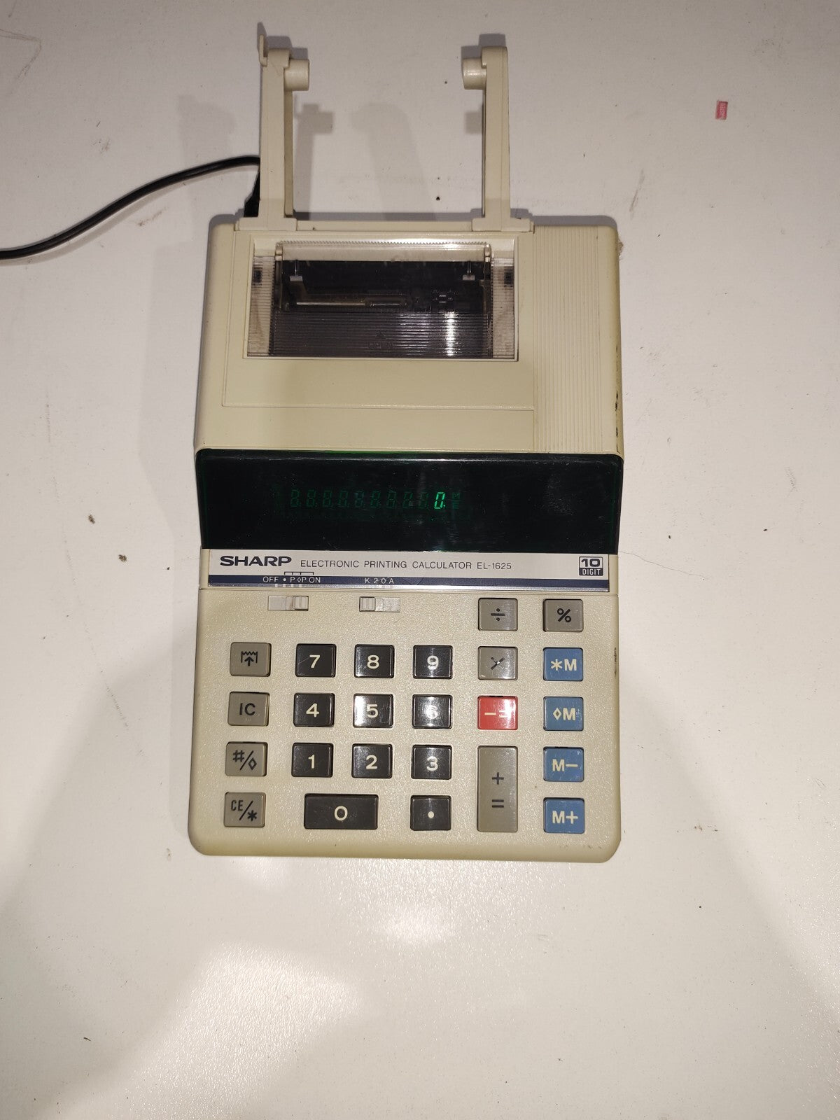 Sharp EL-1625 Desktop Electronic Printing Calculator – Rebound Centre