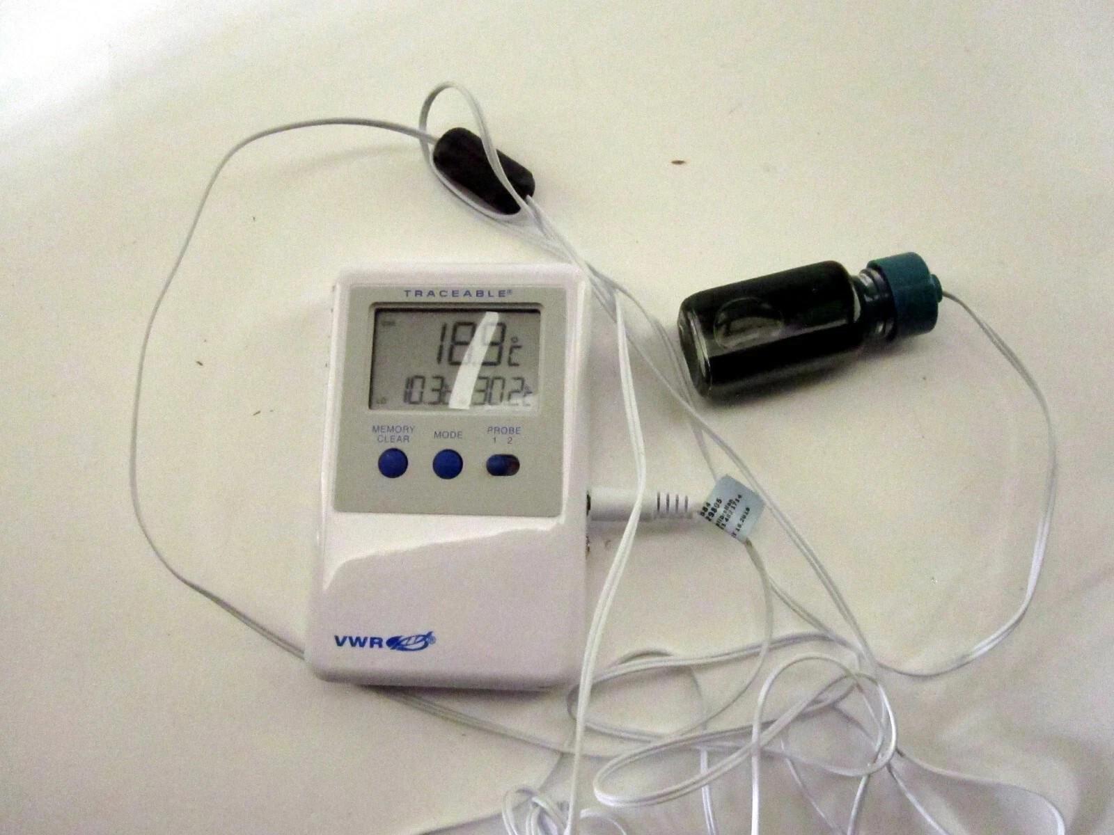 Traceable VWR Control Company Digital Glycol Bottle Fridge Freezer The ...