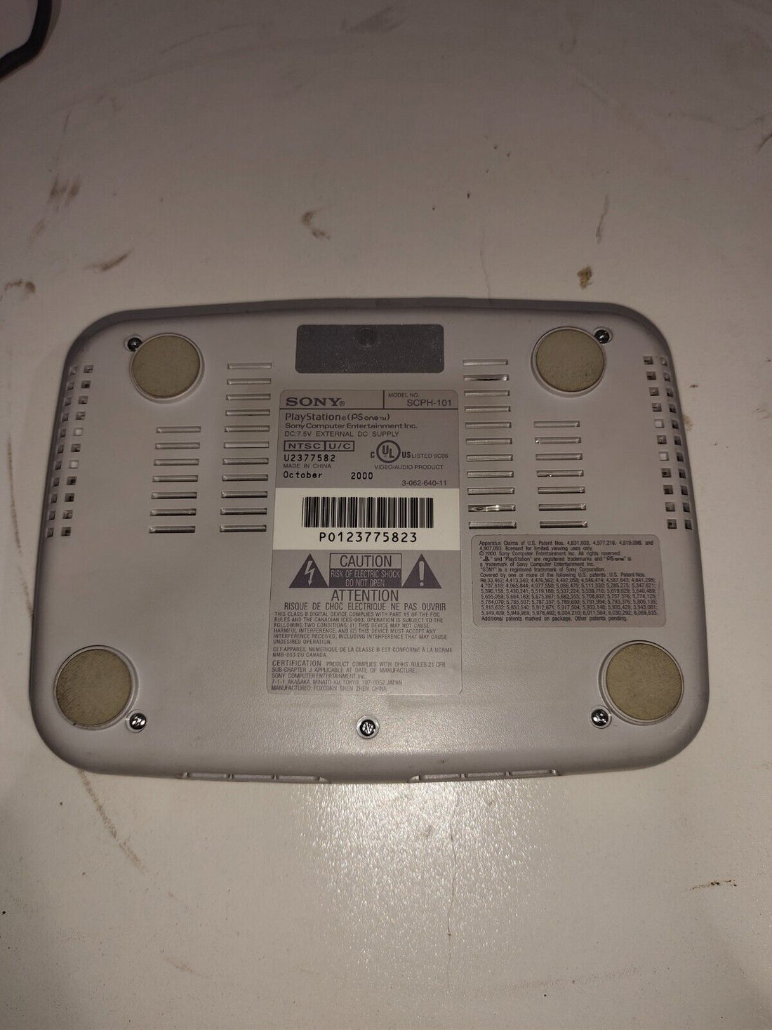 Sony PS One PS1 Slim Console SCPH-101 Bundle with Controllers -With Or ...