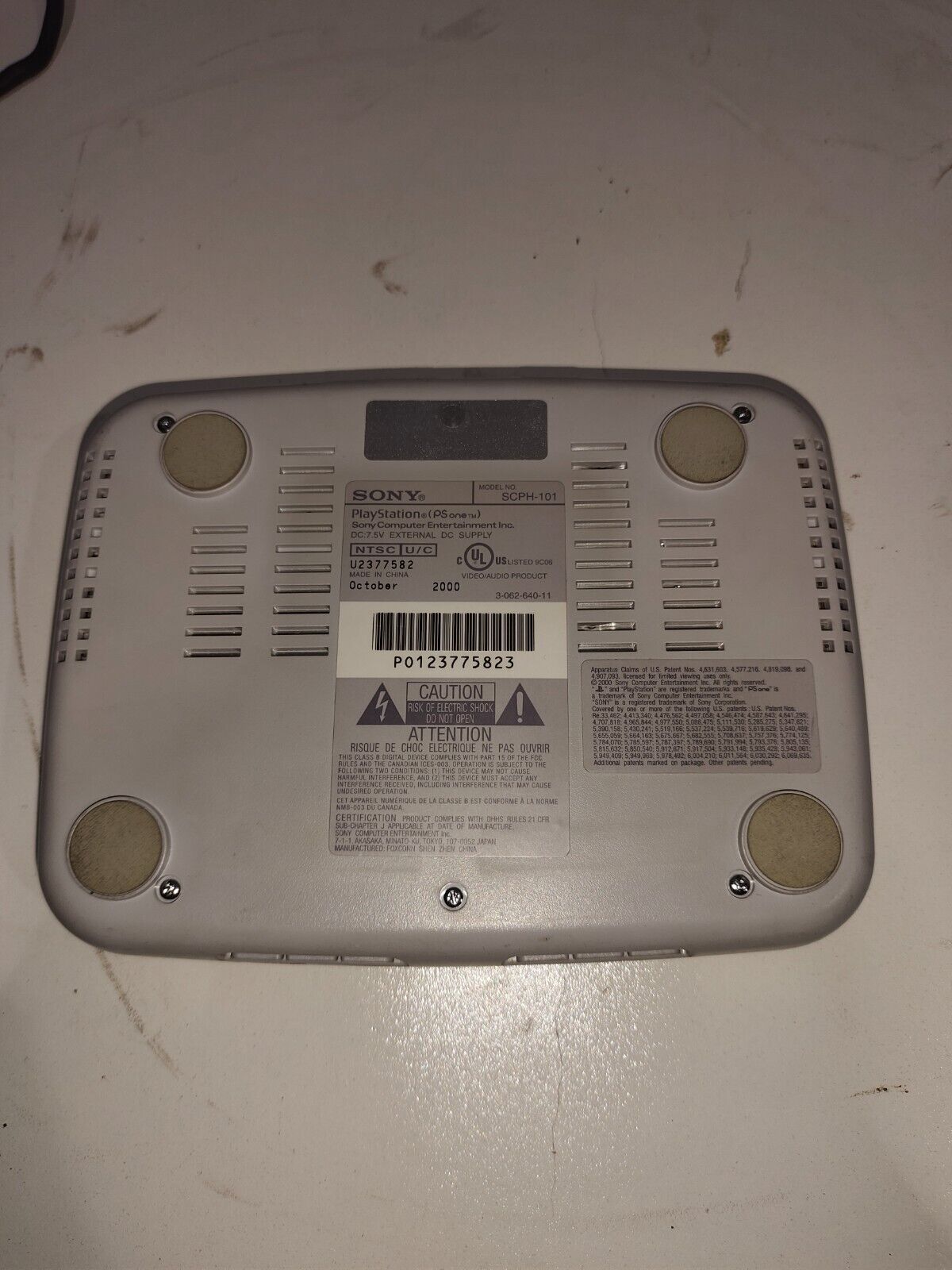 Sony PS One PS1 Slim Console SCPH-101 Bundle with Controllers -With Or ...