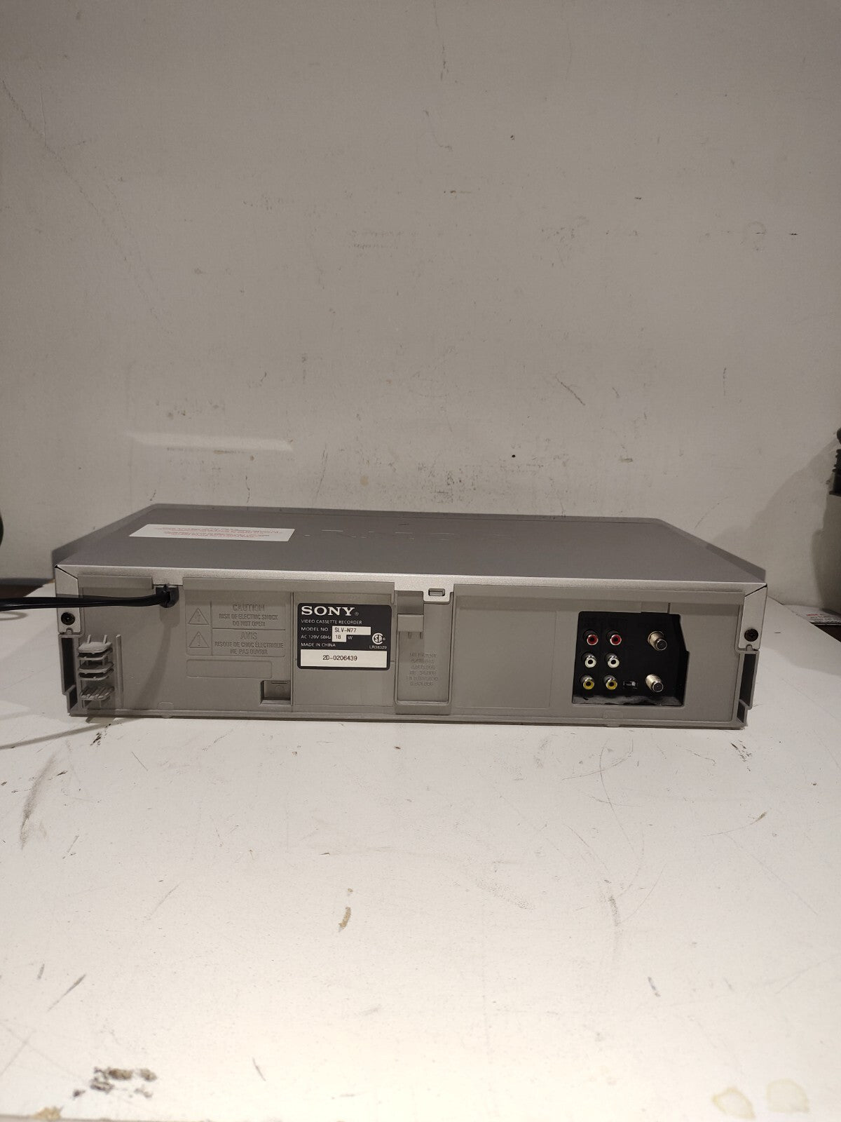 Sony SLV-N77 VHS VCR Hi-FI Player Recorder – Rebound Centre
