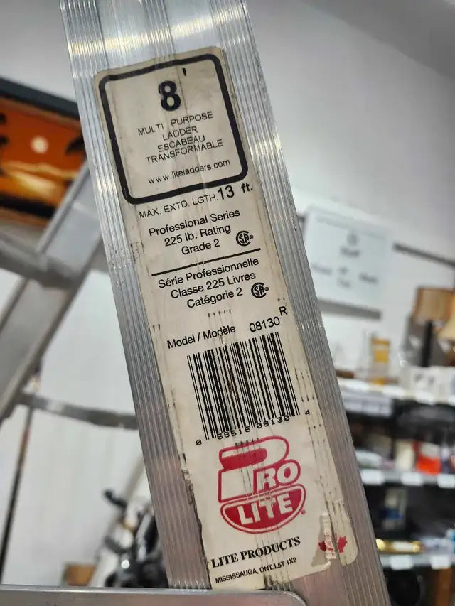 Pro-Lite Ladder 13ft Extendable Ladder – Rebound Centre