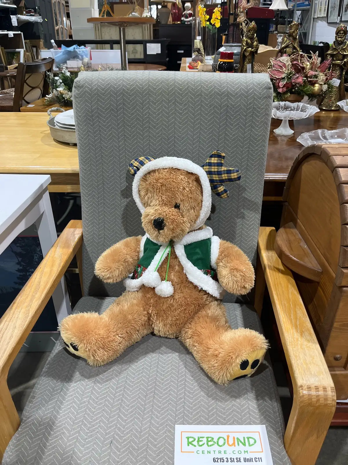 Christmas Teddy Bear – Rebound Centre
